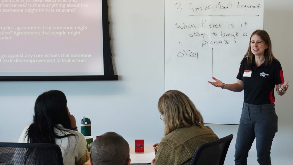 K-12 Professional Development Teacher Workshops - Cincinnati Ethics Center